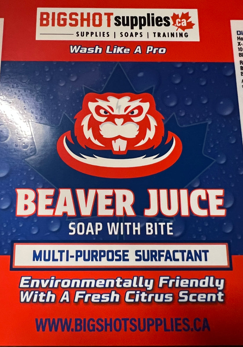 Beaver Juice Surfactant - 5 Gallon – Big Shot Supplies