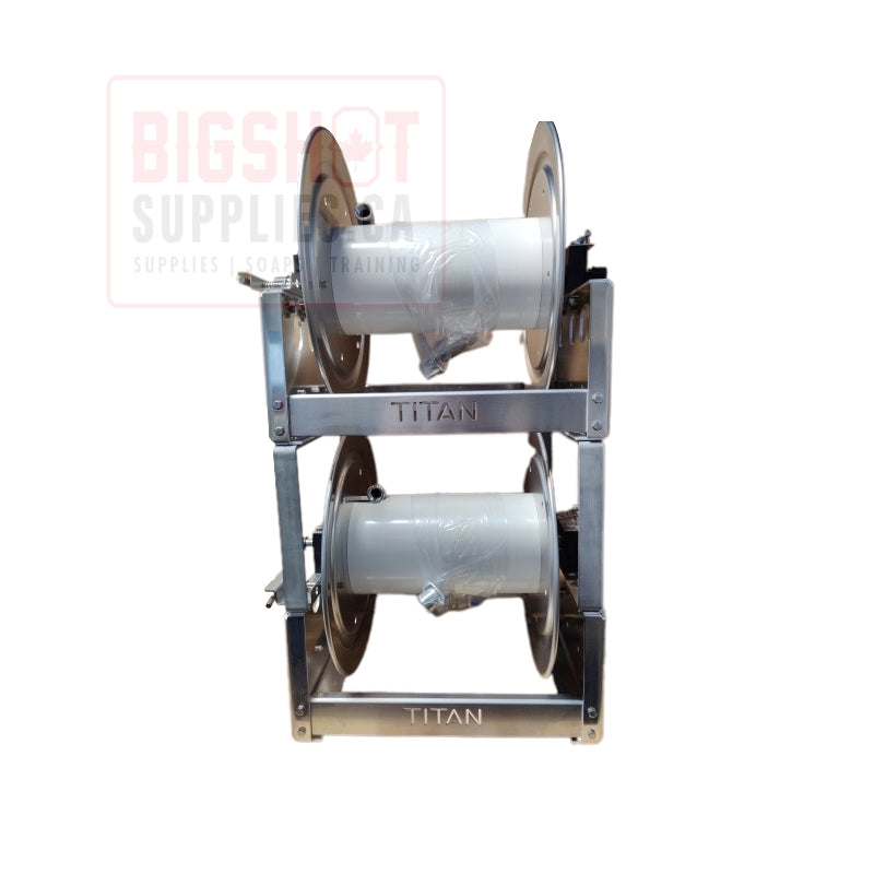 Titan & Water Dragon Hose Reel Stacking Kit - Stainless Steel – Big ...