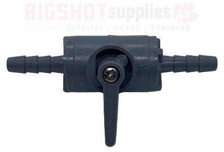 3/8 x 3/8" PVC Ball Valve with Barbs – Big Shot Supplies